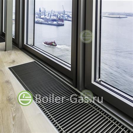 Внутрипольный конвектор Mohlenhoff QSK EC 320-110-2250 Моленхофф конвектор встраиваемый в пол